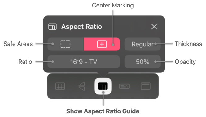Aspect Ratio Overlay – Mavis Support